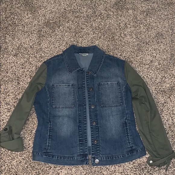 Style & Co. | Jackets & Coats | Style Co Cropped Denim Jacket | Poshmark